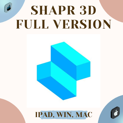 Shapr 3D CAD Model Building App Full Version | Shopee Malaysia