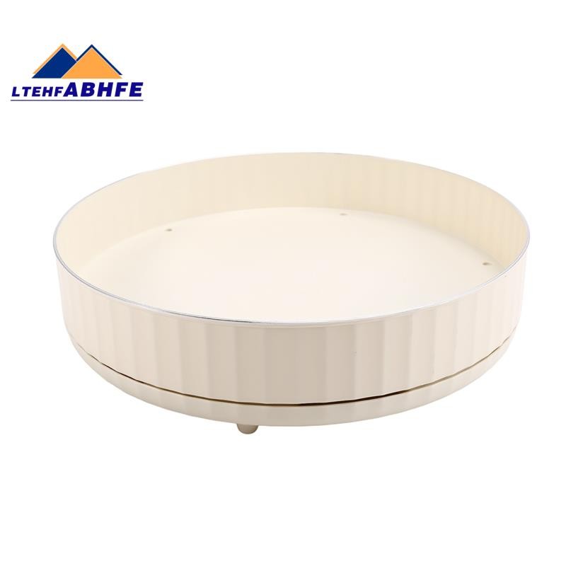 360° Rotating Spice Organizer Single Layer Spice Tray Round Rotating ...