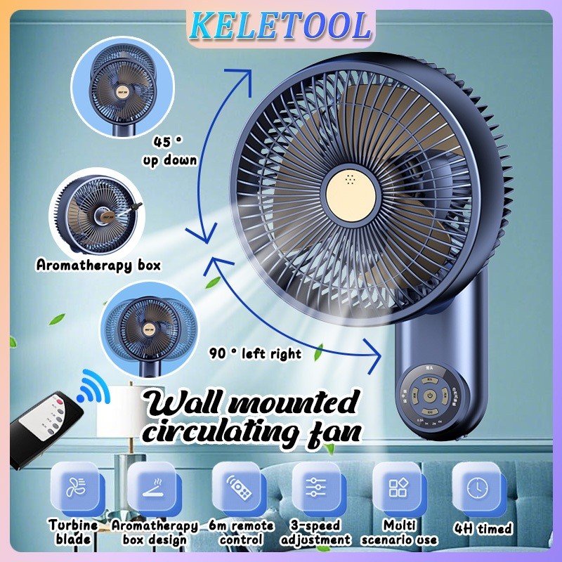 Wall Mounted Fan Fan Air Circulation Fan Wall mounted fan circulating ...