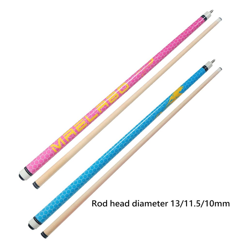 [uguuiya] Pool Cue Stick Billiard /2 Split Wooden Practice 57inch ...