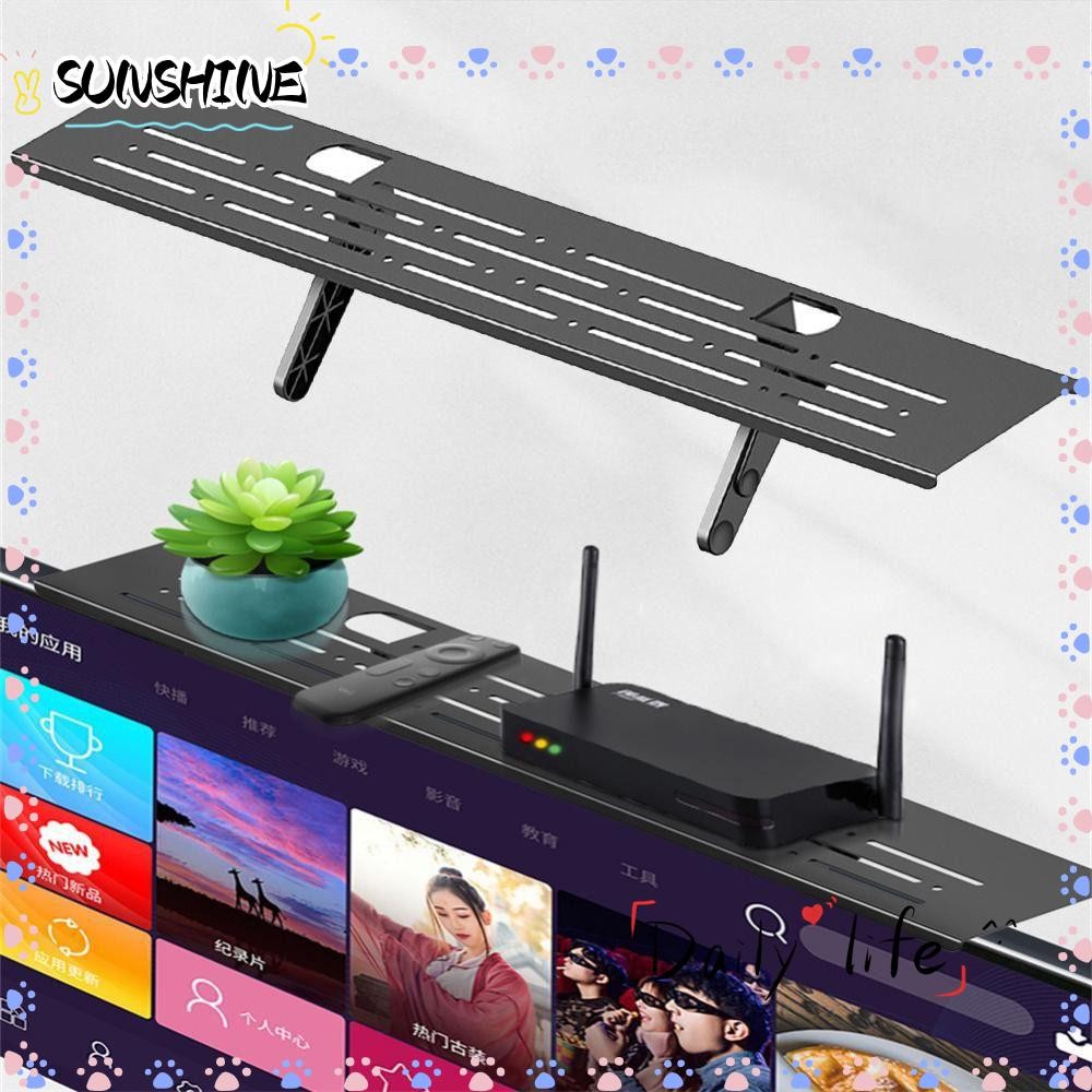 1SUNSHINE TV Top Shelf, Home Office Computer Storage Rack, Saving Space ...