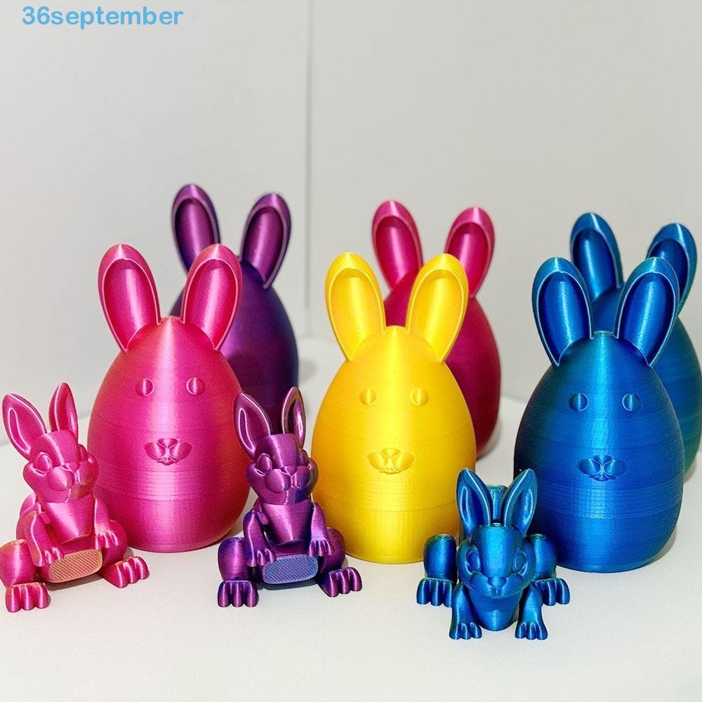 SEPTEMBER Easter 3D Printed Toy, Creative Gradient Color 3D Printed ...