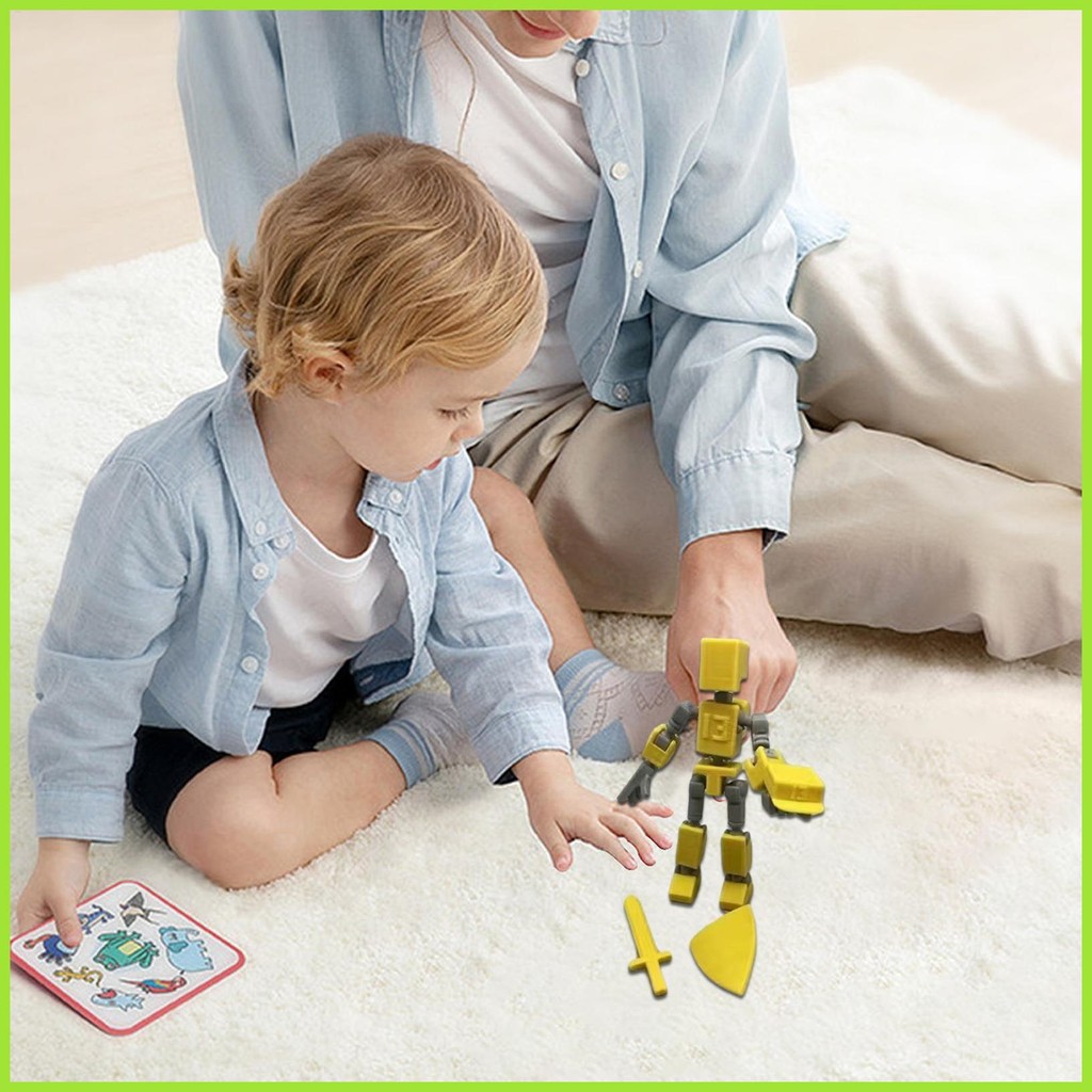 Multi Joint Movable Doll 3D Printed Body Activity Robot Multi Joint ...