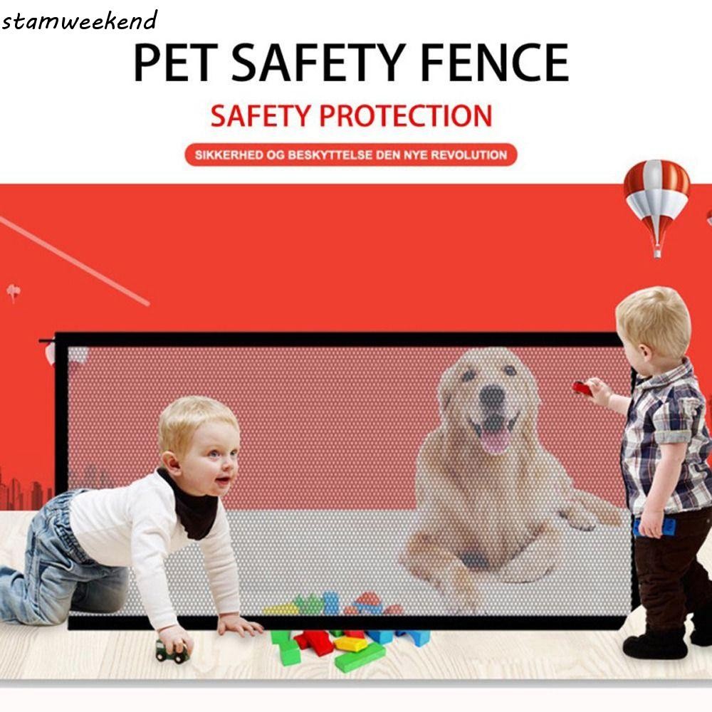 STAMWEEKEND Baby Safe Guard Door Practical Universal Gauze Mesh Outdoor ...