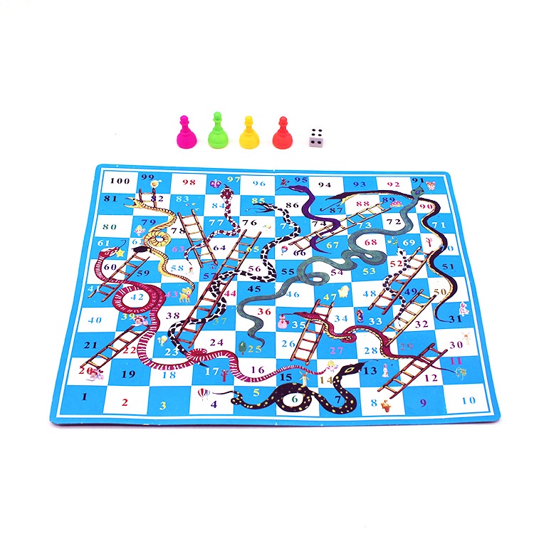 T&s Snake And Ladder Catur Ular Board Games Snake Chess 蛇棋 | Shopee ...