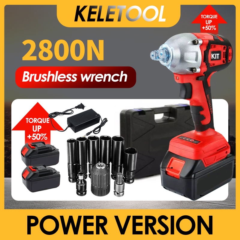 keletool cordless impact wrench high torque hangbing Electric drill ...