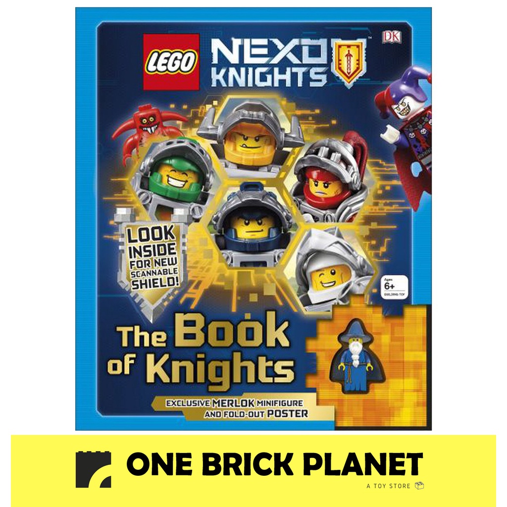 LEGO NEXO KNIGHTS The Book of Knights: Includes Exclusive Merlok ...