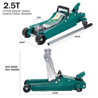 2.5 Ton Low Profile Hydraulic Floor Jack Kereta Heavy Duty Car Jack ...