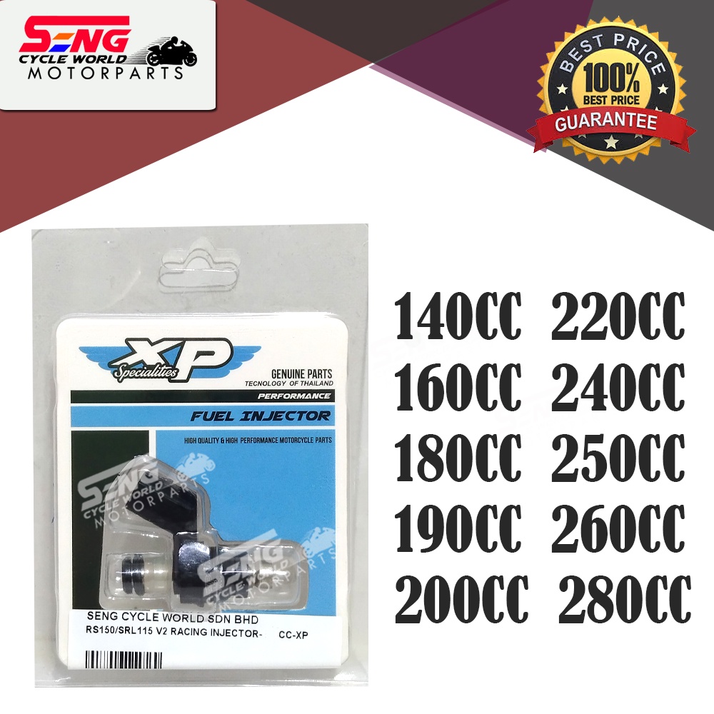 HONDA RS150 / YAMAHA SRL115 V2 RACING INJECTOR - XP | Shopee Malaysia