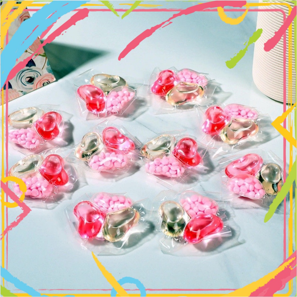 3 in 1 laundry capsule gel pods beads detergent lasting fragrance ...