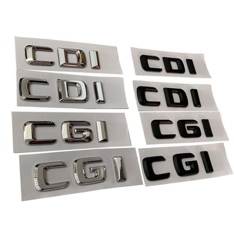Car Trunk Badge Sticker Logo CGI CDI Emblem For Mercedes AMG GLA CLA C ...