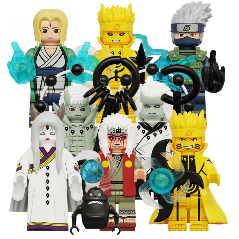 Narutoes Series Hatake Kakashi Kurama Uchiha Madara Jiraiya Kaguya Mini ...