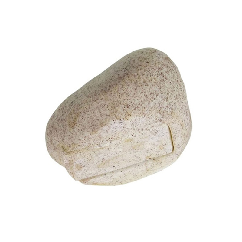blg Outdoor Fake Rock Key Holder Realistic Stone Key Saving Box Secret ...