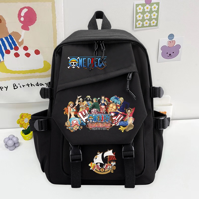 One Piece Luffy Sauron Niche Luffy Student Schoolbag Primary School ...