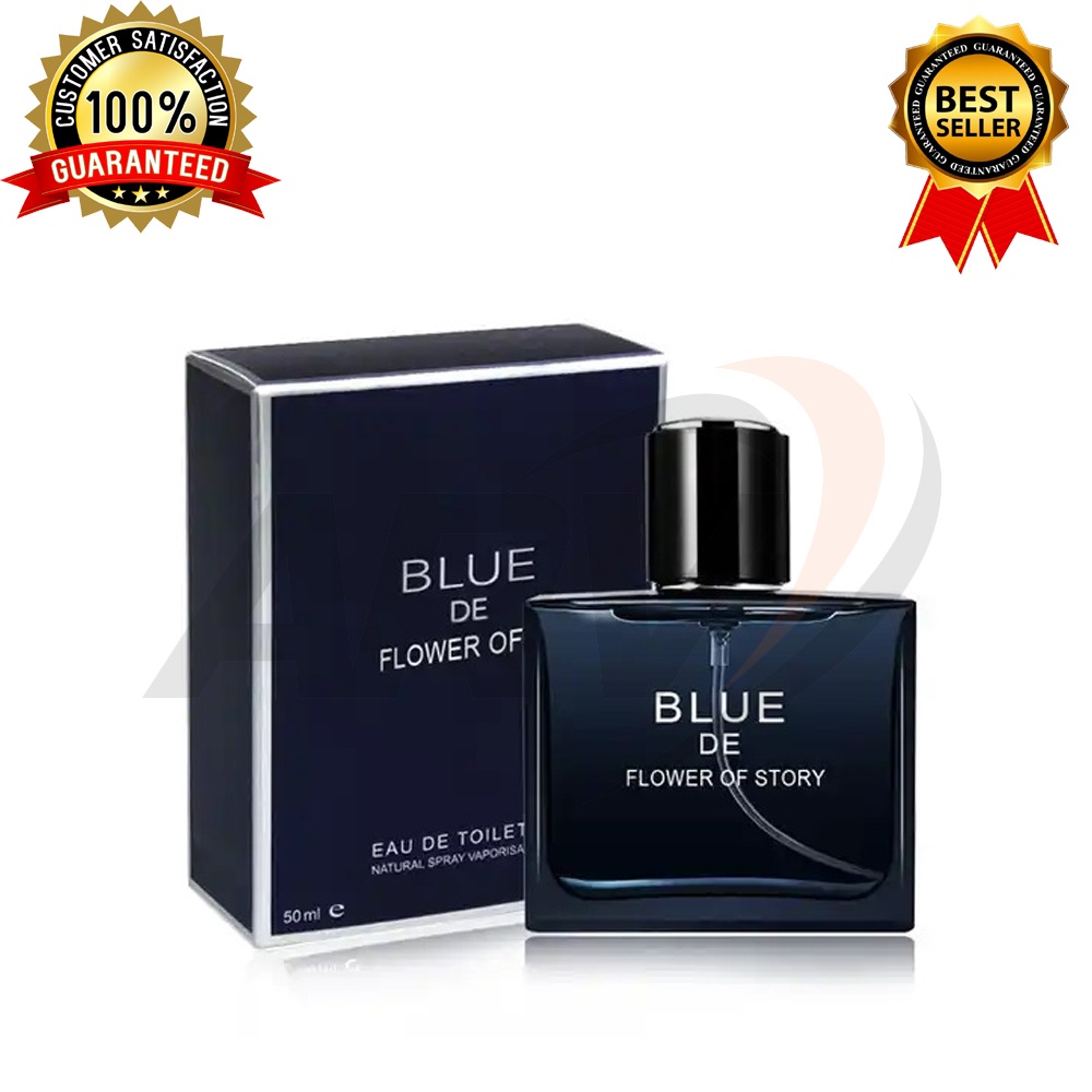 🔥Perfume🔥 Blue De Flower EDT Perfume For Men 50Ml | Shopee Malaysia