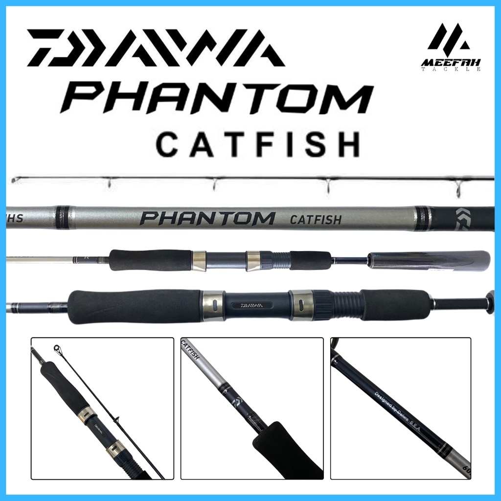 Daiwa Phantom Catfish - Spinning Fishing Rod Joran Pancing | Shopee ...