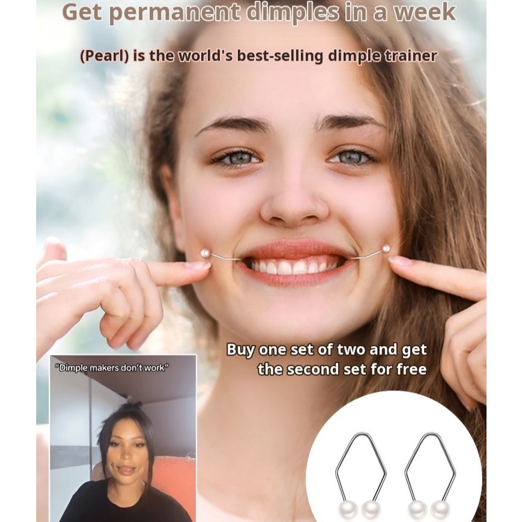 Facial Dimple Trainer /Cross Mirror Maker / Dimple Generator酒窝训练器 ...