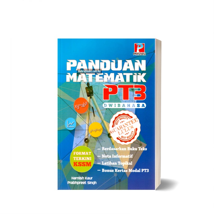 Buku Panduan Matematik PT3 Dwibahasa (NEW 2022) | Book for School ...