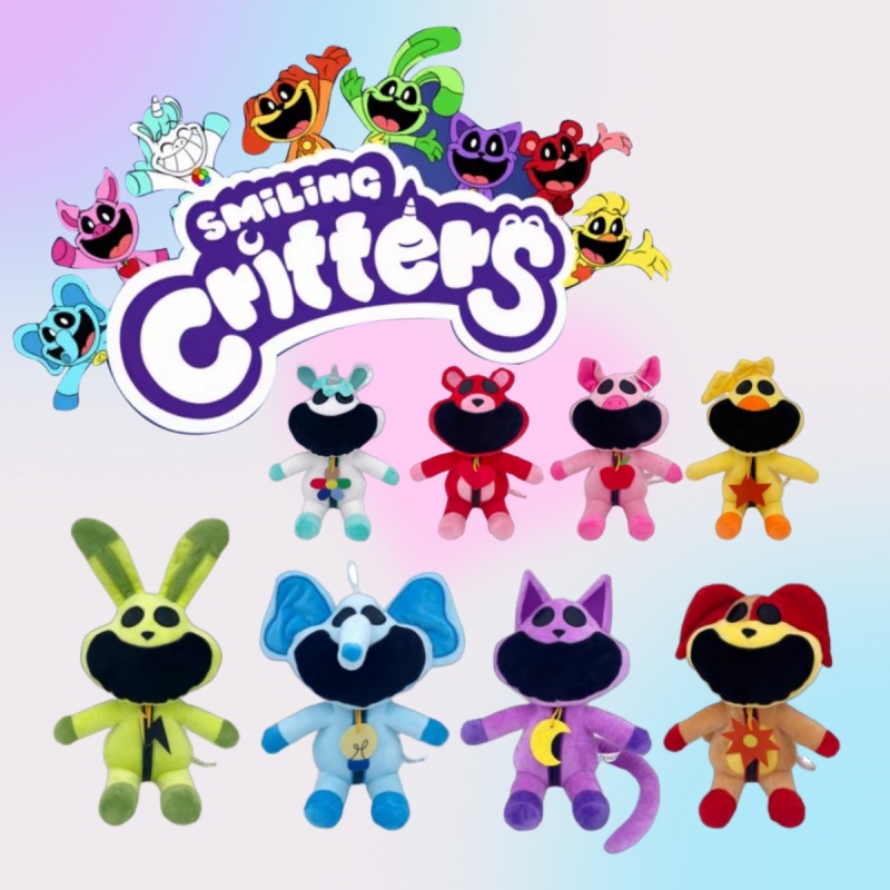 20cm Smiling Critters Plush Toys Poppy Playtime 3 Rabbit Cat Pig ...