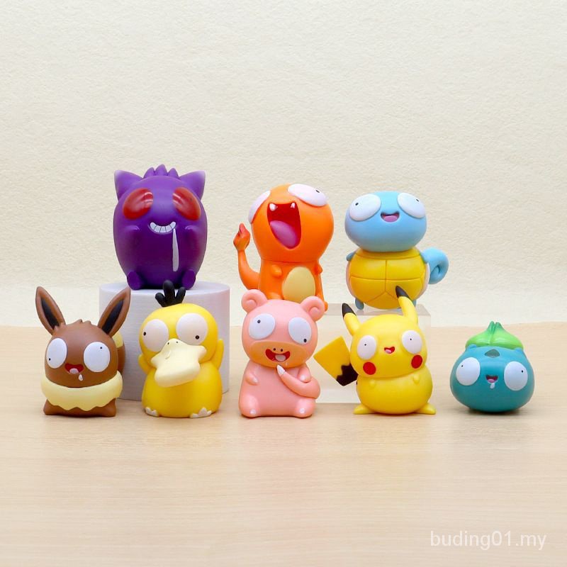 Pokémon Royal Four Silly Cute Big Eyes Cute Pikachu Jenny Turtle Little ...