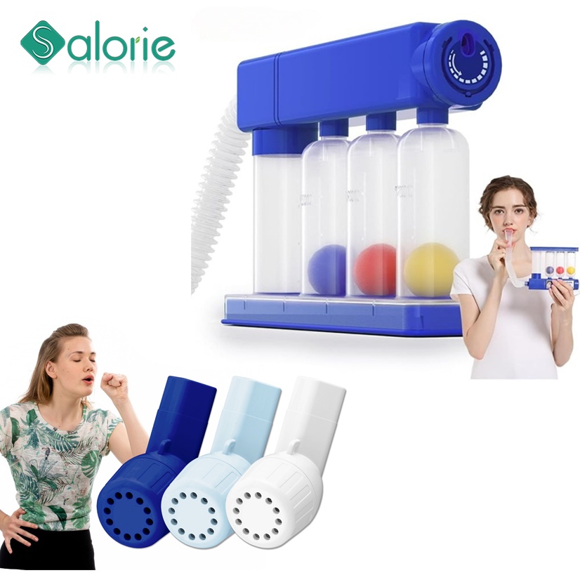 SALORIE Adjustable Respiratory Trainer Lung Movement Device Sputum ...