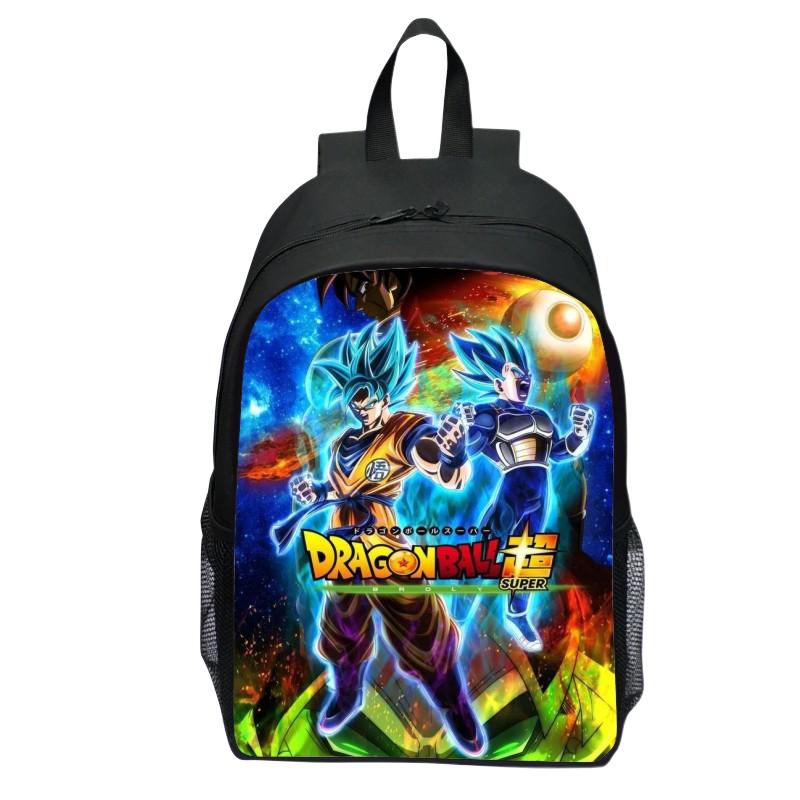 Dragon Ball Z Goku Print Backpack Lightweight Kids Grade 1-3 | Shopee ...