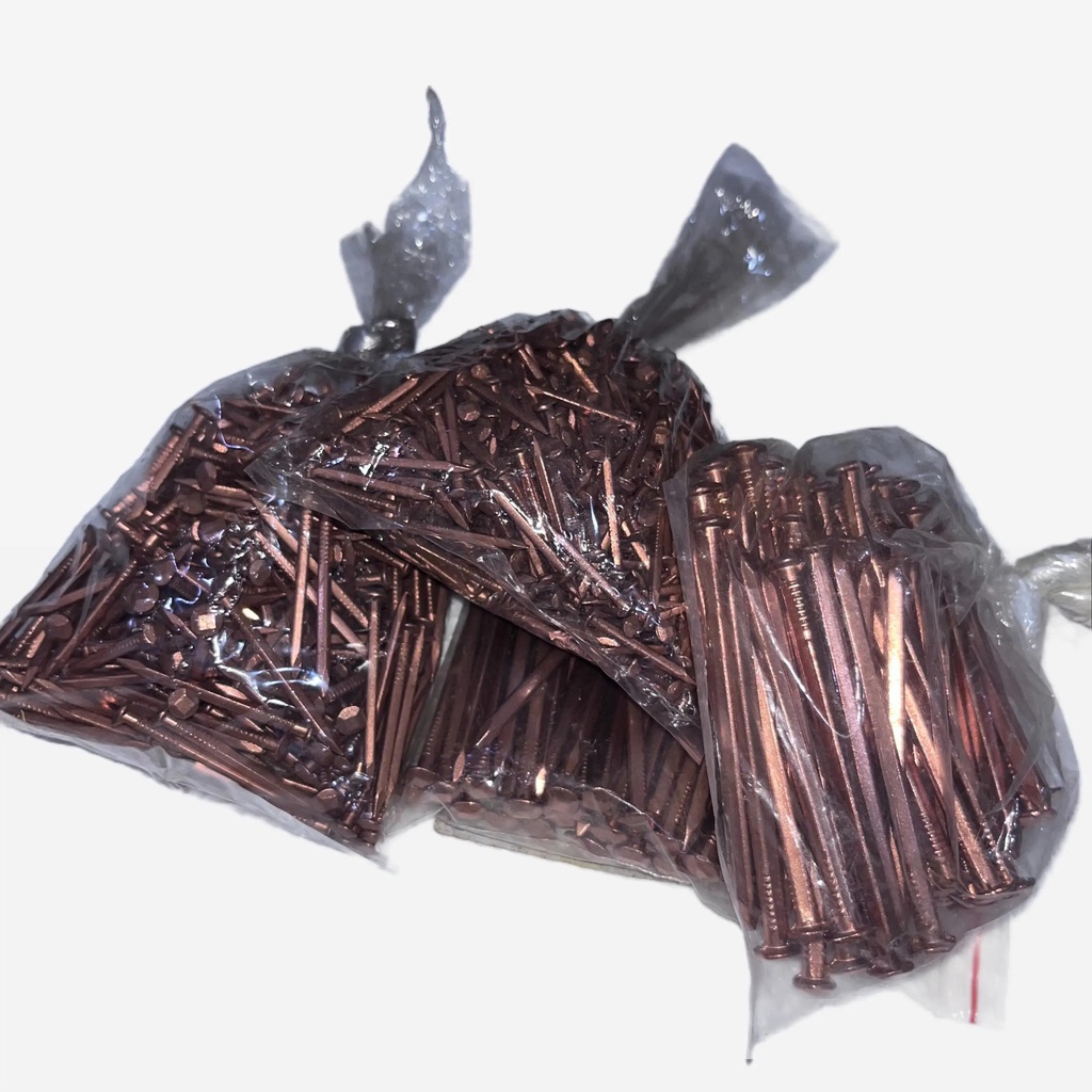 100GRAM COPPER NAIL FOR MARINE / PAKU TEMBAGA / BRASS NAIL / PAKU BOAT ...