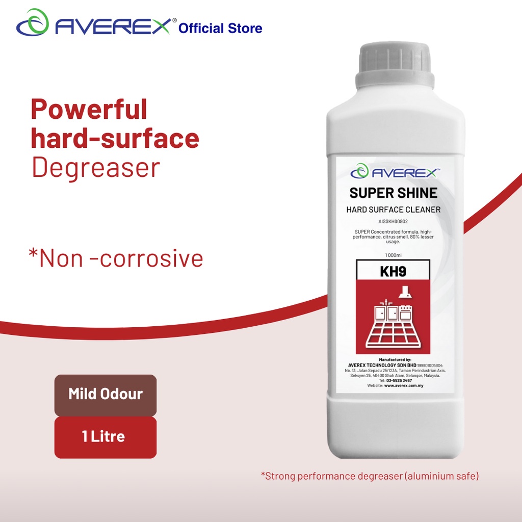 AVEREX Hard Surface Degreaser (Super Shine KH9) - 1L | Shopee Malaysia