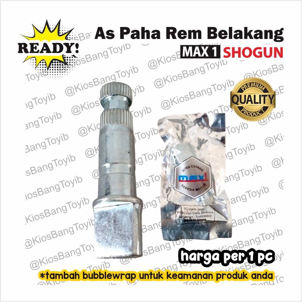 Suzuki SHOGUN SMASH Rear Brake Thigh Axle (MAX1) | Shopee Malaysia