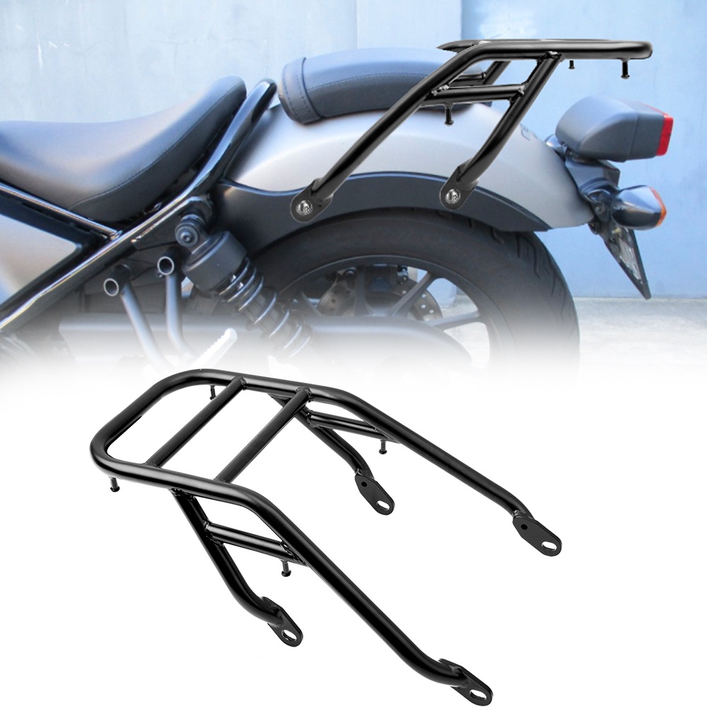 LJBKOALL CMX300 CMX500 Rear Luggage Cargo Rack Carrier Mount Backrest ...