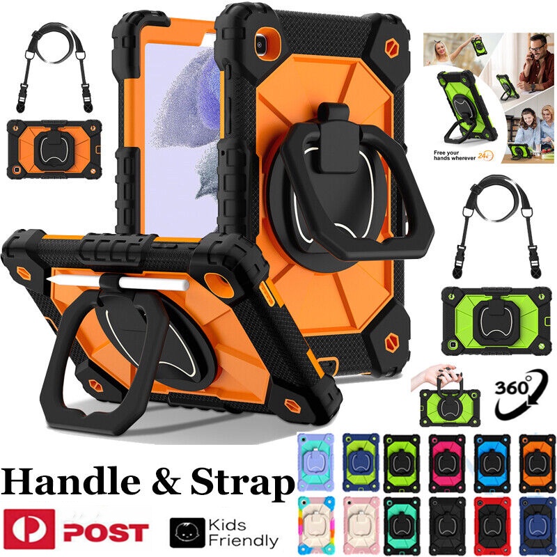 For Samsung Galaxy Tab A7 Lite 8.7 SM-T220 T225 Kids Safe 360 Rotating ...