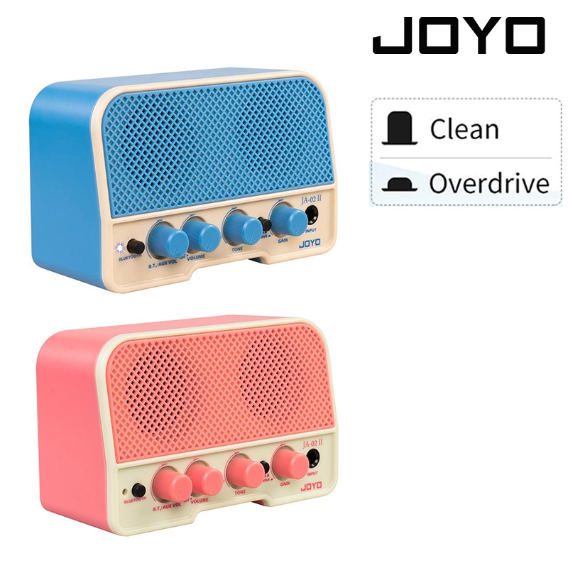 JOYO JA-02 Mini Guitar Amp 5W Amplifier Dual Channel Clean/Overdirve ...