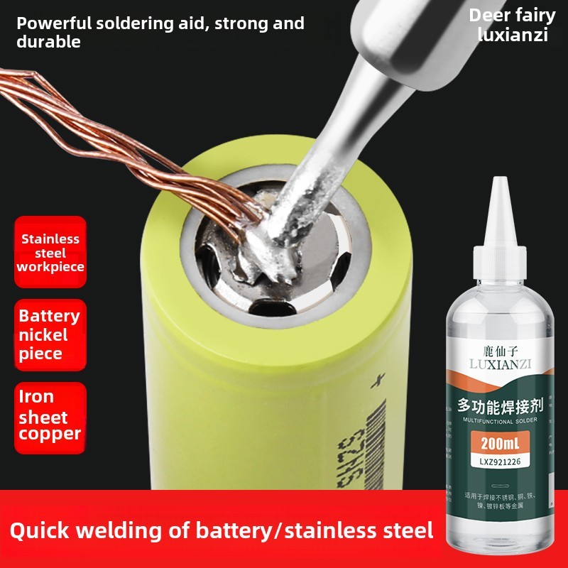 Stainless Steel Flux, Liquid Rosin, Multifunctional Strong Soldering ...