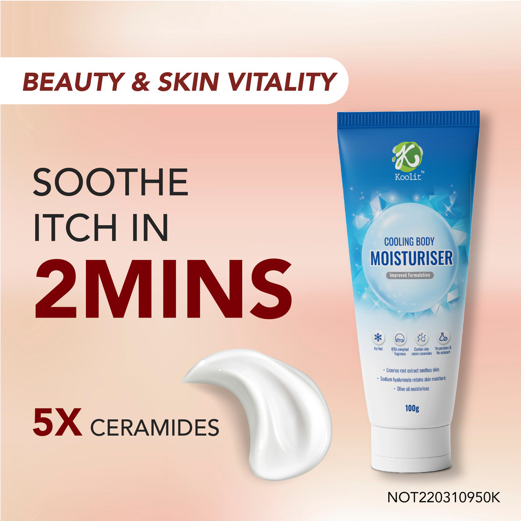 Koolit Cooling Body Moisturiser Itch Relief (100ml) | Shopee Malaysia