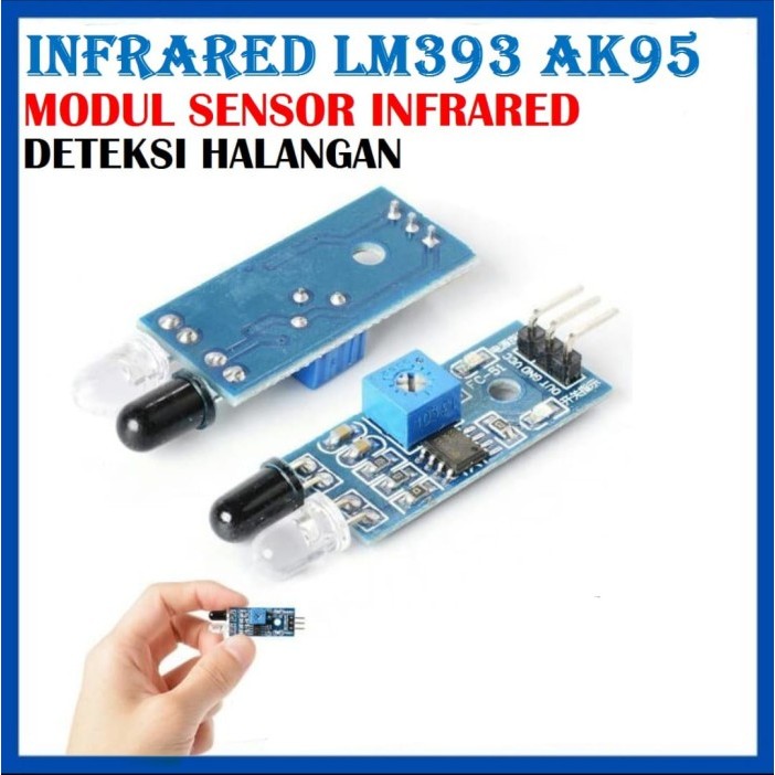 Ss3 Infrared barrier module obstacle avoidance barrier sensor LM393 ...