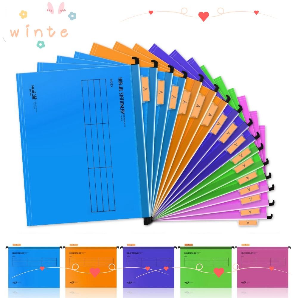 WINTE A4 Quick Labor Folder, PVC Suspended Type A4 Suspension Files ...