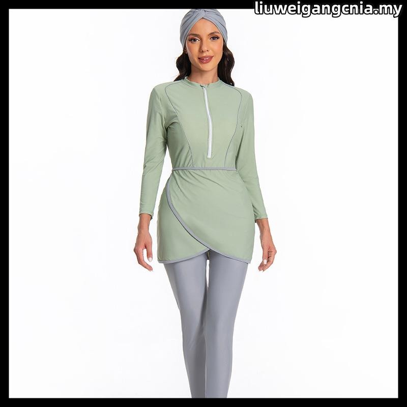 Motive Force Women Rash Guard Swimsuits Modest Muslim Swimwear ...