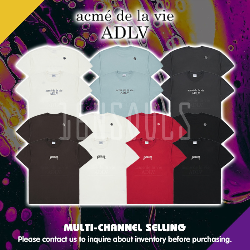 Authentic ADLV CIRCLE BASIC LOGO / AE LOGO SHORT SLEEVE T-SHIRT SS24 ...