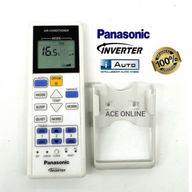 Original Panasonic i AUTO Air Conditioner remote control (INVERTER ...