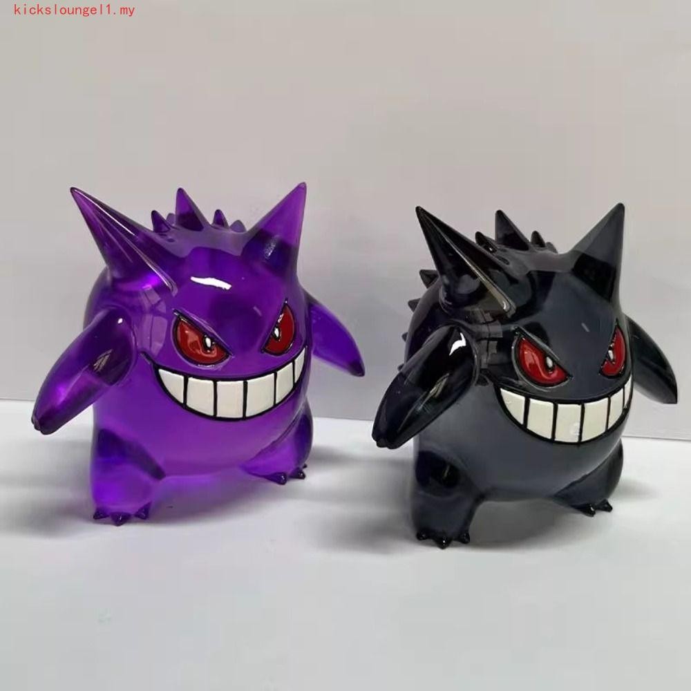 KICKSLOUNGEL Gengar Action Figure, Transparent PVC Doll Gengar Model ...