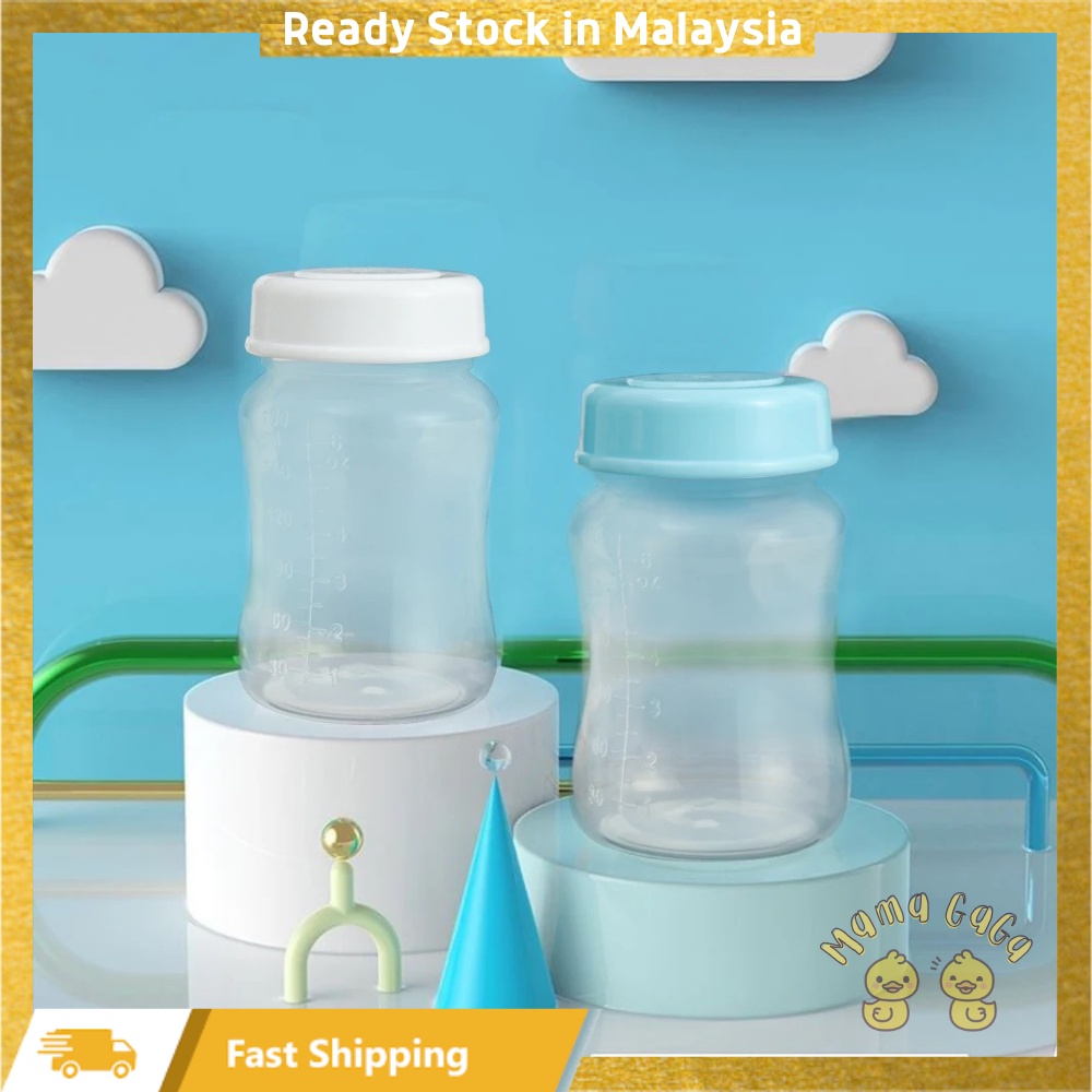 6oz/180ml BREASTMILK STORAGE BOTTLE STANDART NECK Slimneck wideneck ...