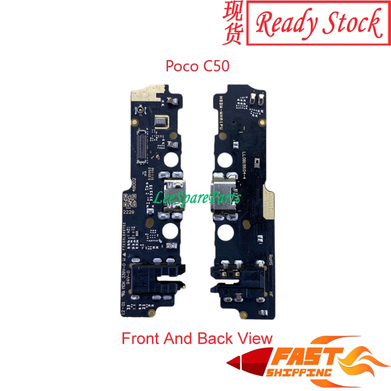 Xiaomi Poco C50 Charging Board USB Port Pin Mic Handfree Jack For ...