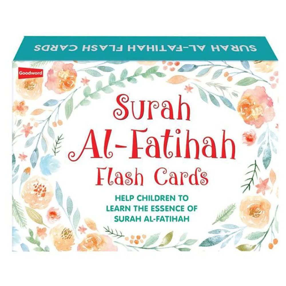 Surah Al-Fatihah Flashcards / Flashcards belajar surah Al-Quran Kad ...