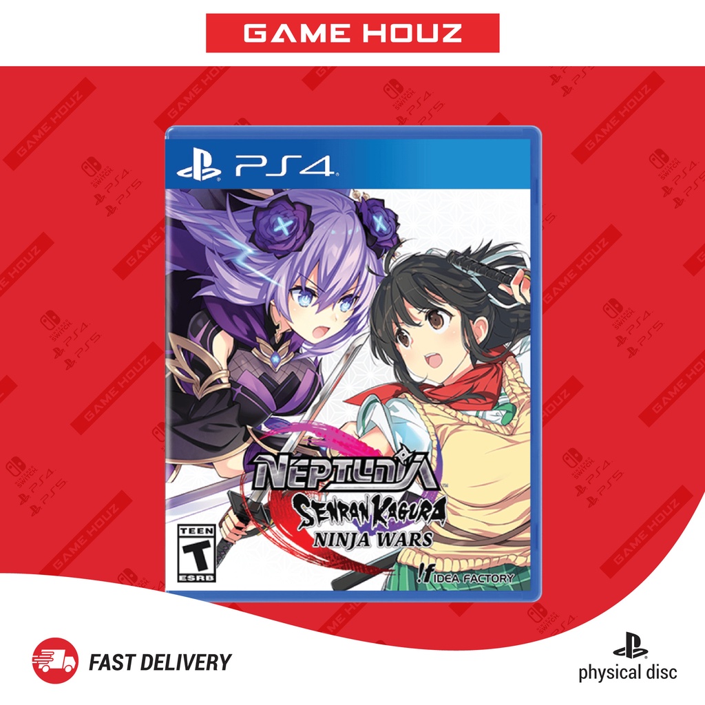 (PS4) Neptunia X Senran Kagura : Ninja Wars Tokuten Edition - NEW/USED ...