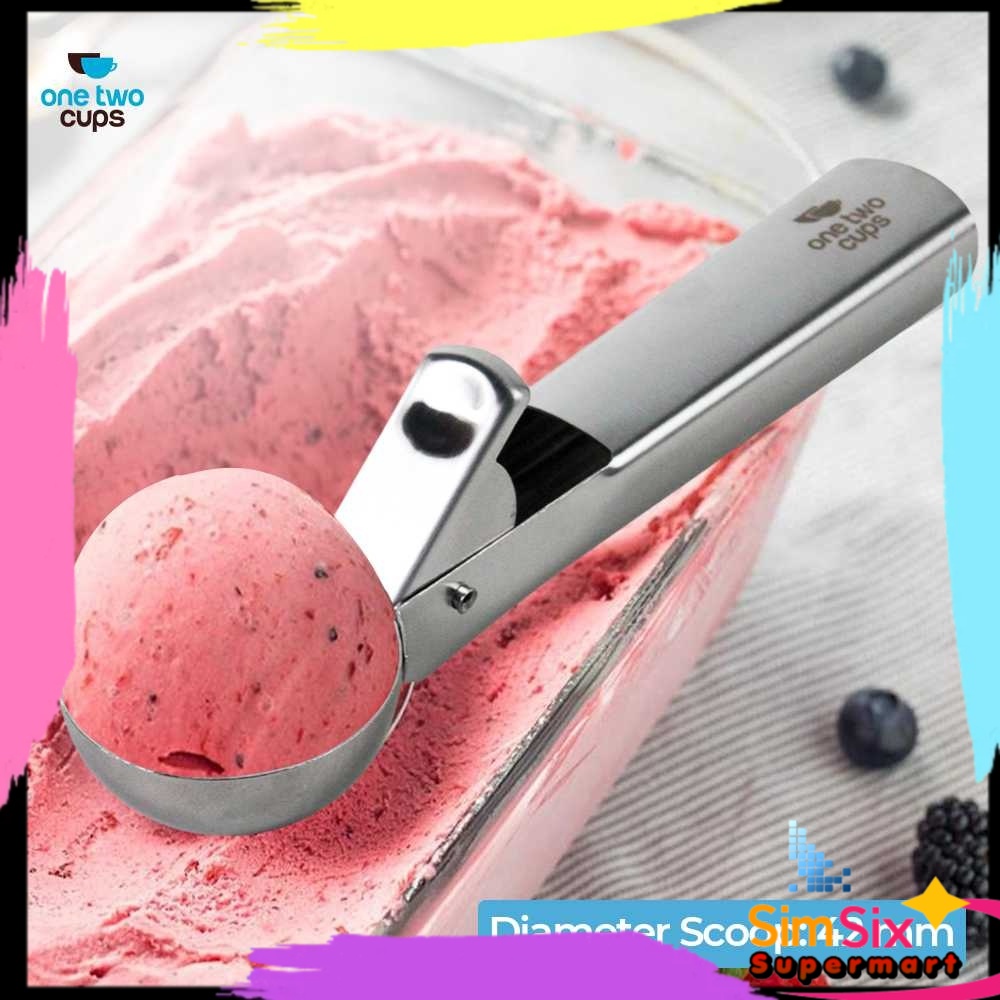 Premium Stainless Steel Ice Cream Scoop Ice Cream Scoop Ice Cream Scoop ...