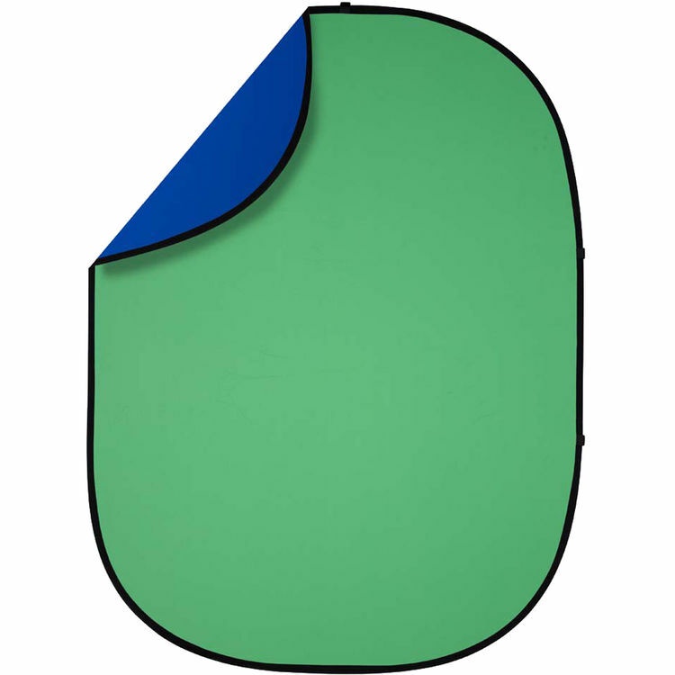 CGZ Studio Pop Up Portable Chroma Green Blue Screen Reflector Backdrop ...