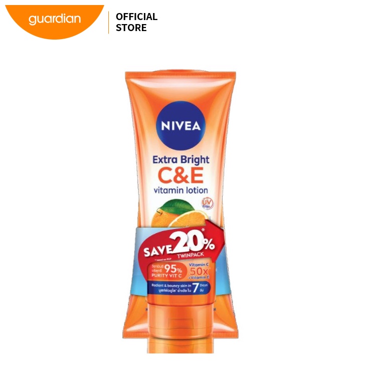 Nivea Extra Bright C&E Vitamin Lotion 320ml Po2# | Shopee Malaysia
