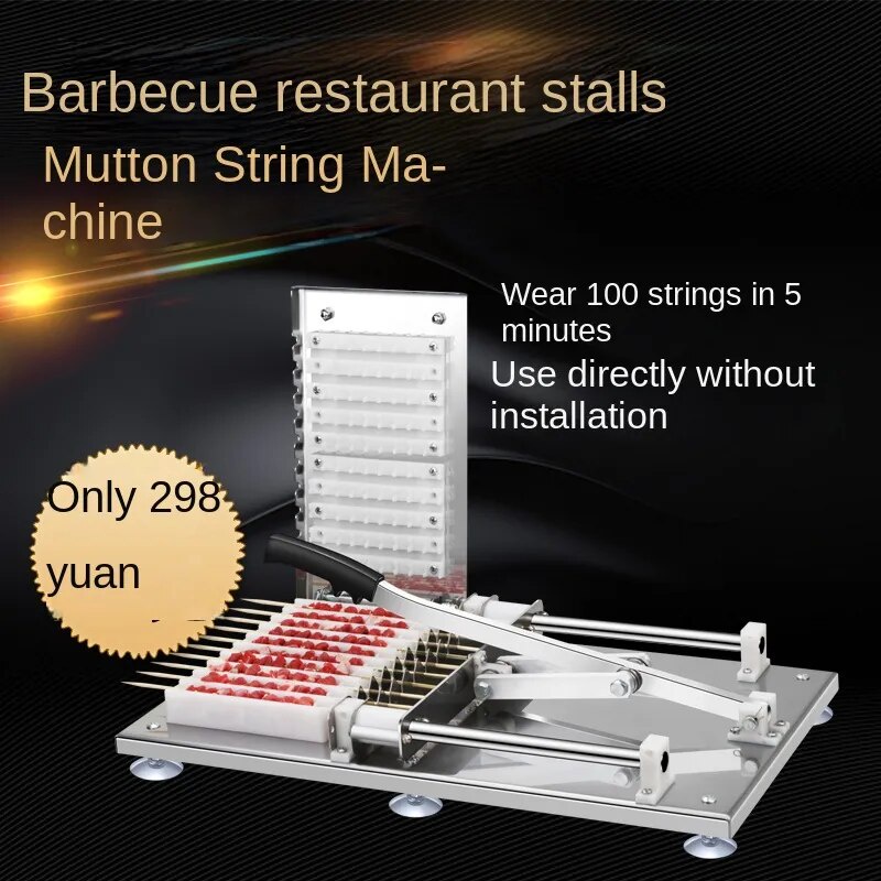Satay & Kebab commercial skewer machine | Shopee Malaysia