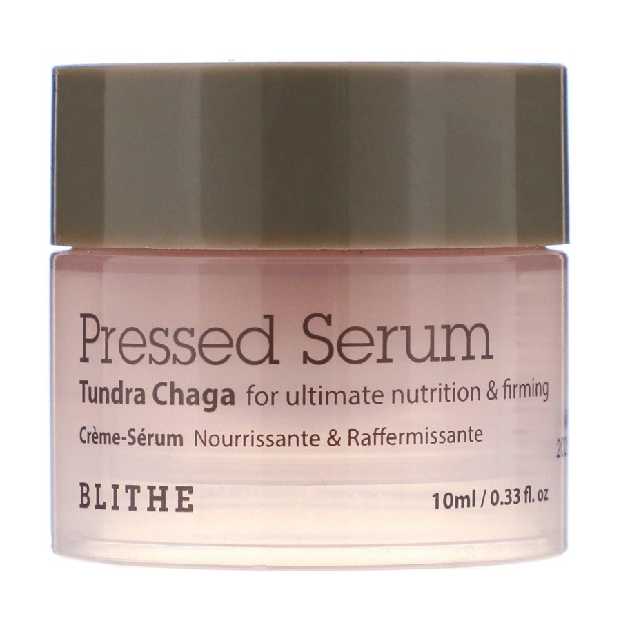 Blithe, Pressed Serum, Tundra Chaga, 0.33 fl oz, Skin Tightening Serum ...