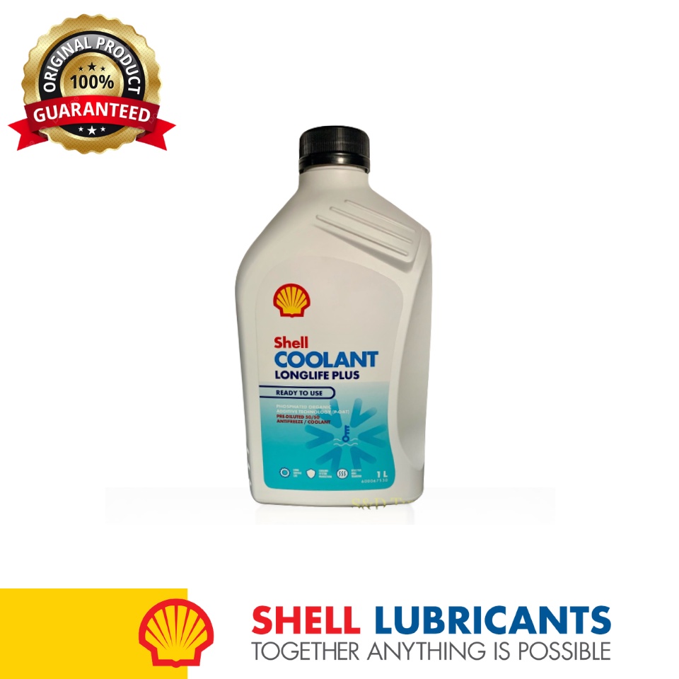 550062290 Shell Coolant Longlife LONG LIFE Plus 1L 1LITRE 1 LITRE CAR ...